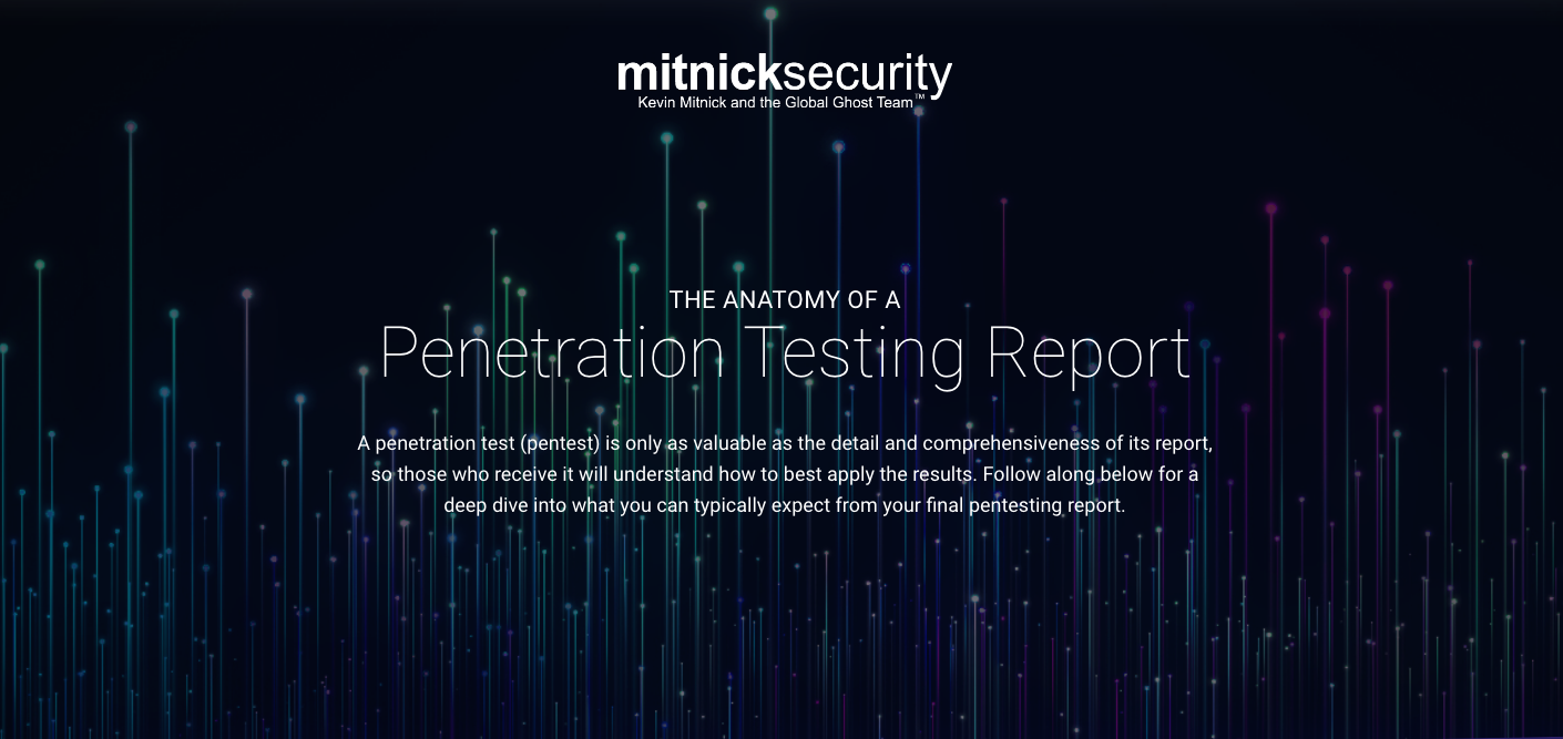The Anatomy of a Penetration Testing Report [An Infographic]
